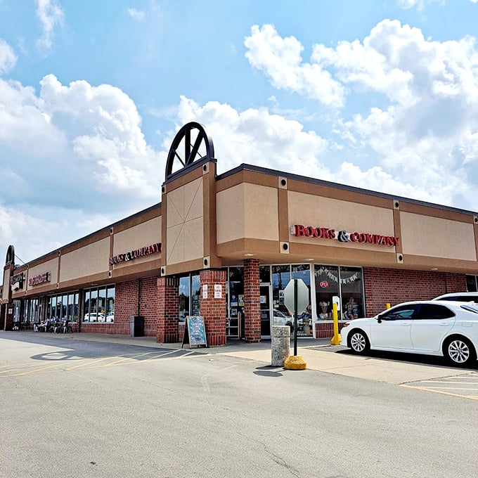 More than just a bookstore &ndash; it's a literary landmark! Books & Company's impressive facade houses countless stories.