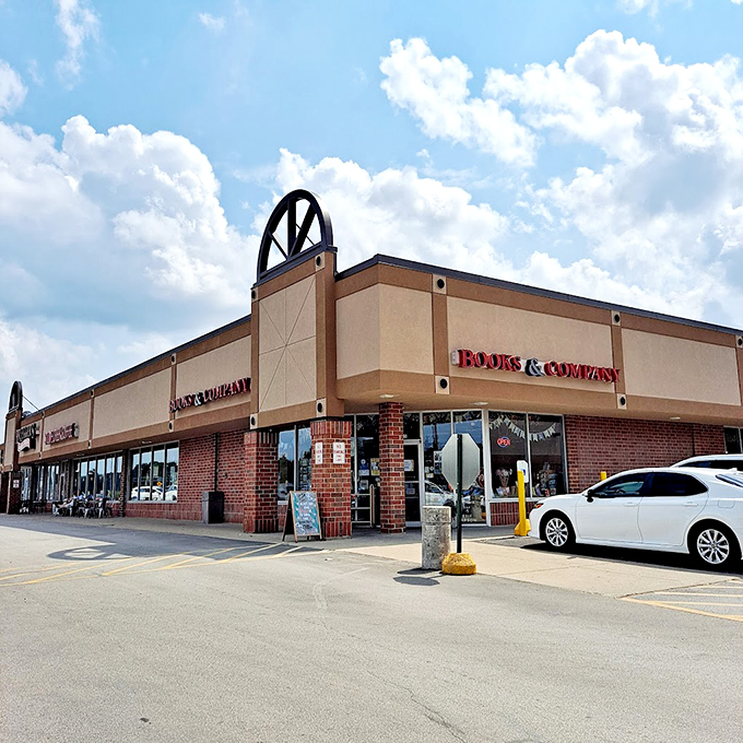 More than just a bookstore &ndash; it's a literary landmark! Books & Company's impressive facade houses countless stories.
