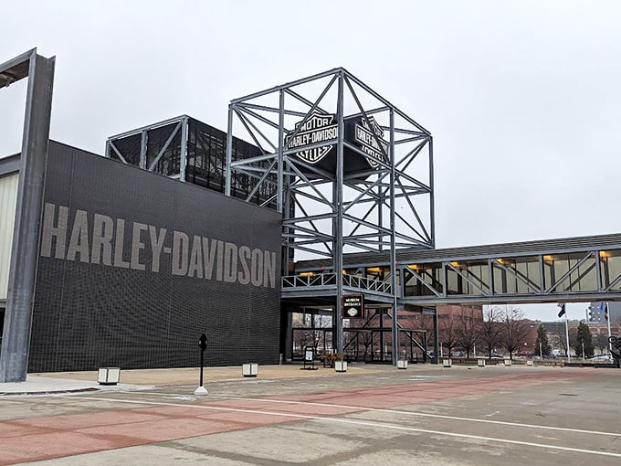 Rev up your engines for a chrome-plated journey through American history. It's like a biker bar, but with better lighting.