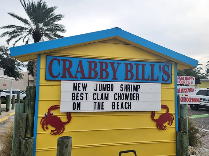 Crabby Bill's: Where being 'crabby' is a compliment! This seafood theme park will leave you anything but grumpy.