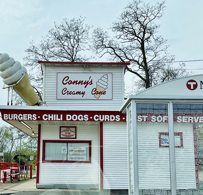 Where cone meets creativity! Conny's quaint white building houses a world of frozen delights that could make even the Dairy Queen jealous.