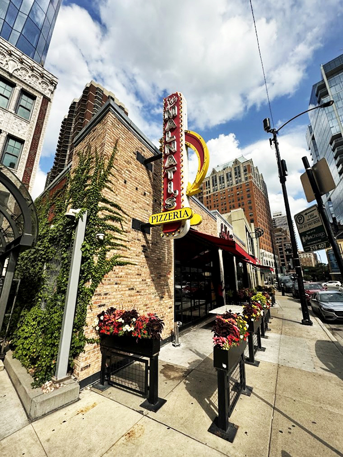 At Lou's, the only thing deeper than the pizza is the Chicago pride. It's a slice of the city in every bite.