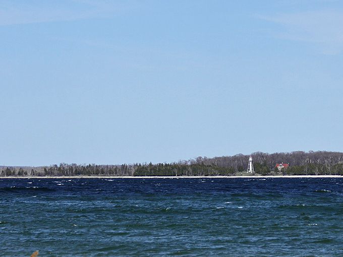 Lighthouse teamwork at its finest. These range lights have been the dynamic duo of Washington Island since 1896.