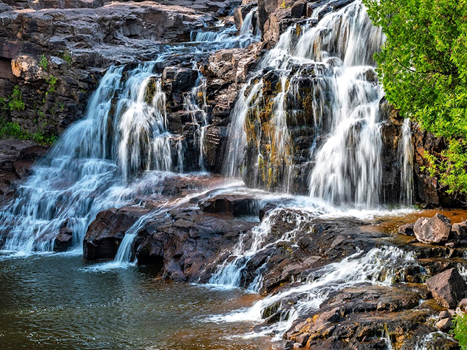 Prepare for some serious "wow" factor! Upper Falls proves that sometimes, the best views are off the beaten path.