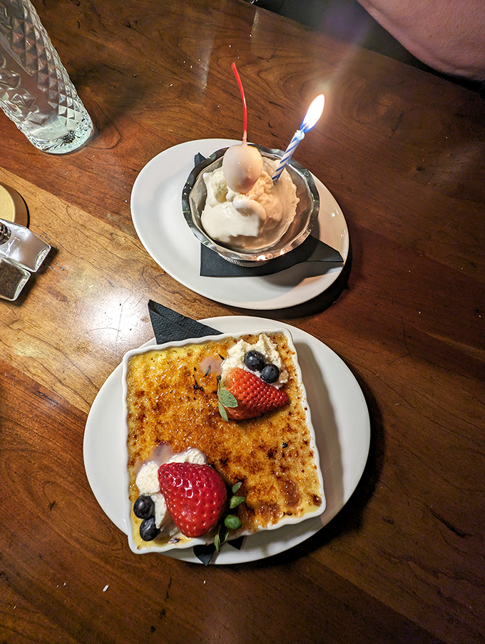 A dessert so pretty, it deserves its own Instagram account. That candle's not for birthdays - it's for making wishes come true.