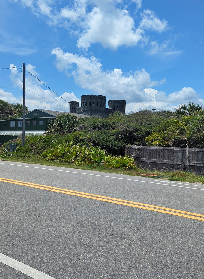 Roadside attraction or time portal? Either way, this castle rising above the palms is Florida's ultimate "pinch me, I'm dreaming" moment.