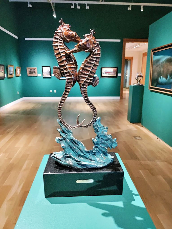 These seahorses are having a better hair day than I've had all year. Who knew marine life could be so stylish?