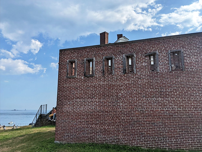 History's playground: Fort McClary invites visitors to explore its nooks and crannies, offering Instagram-worthy views at every turn.
