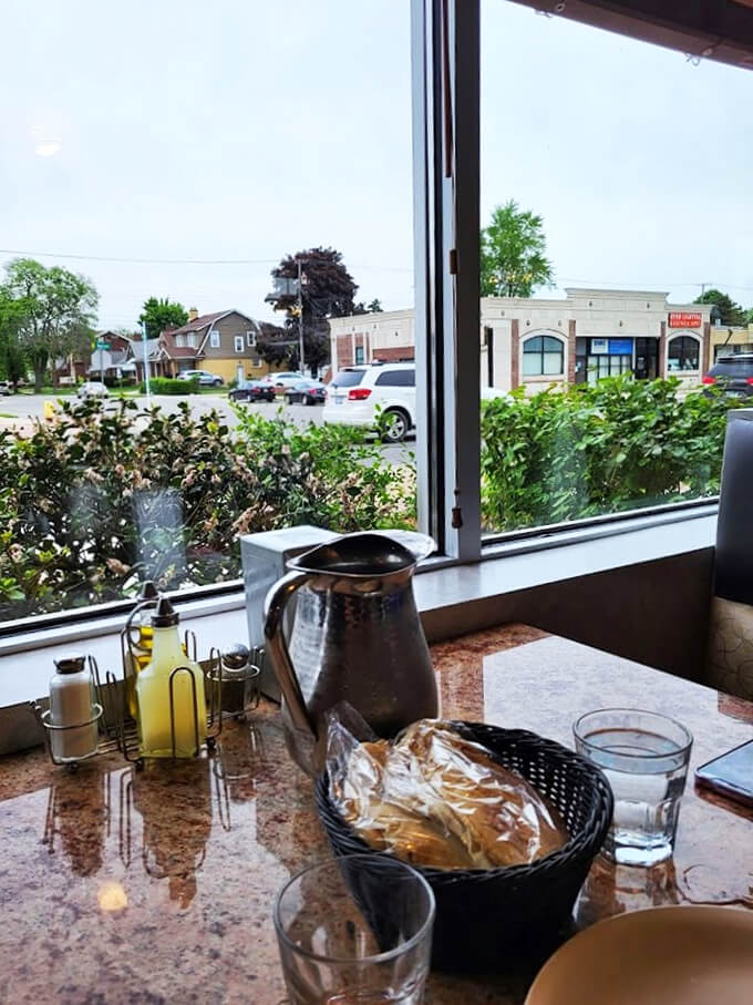 A cozy corner to watch the world go by while savoring some of Michigan's finest Middle Eastern cuisine.