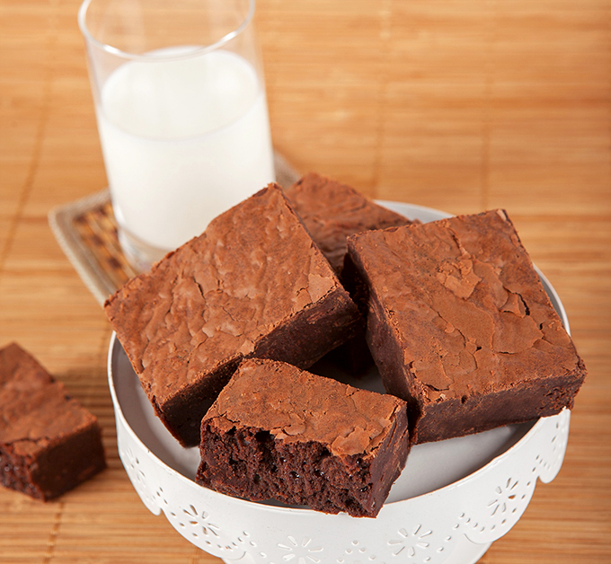 Brownies so fudgy, they'll make you weak in the knees. Pair with a cold glass of milk for the ultimate comfort food experience.