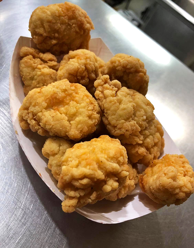 Golden-brown nuggets of joy that would make any fast-food chain jealous - crispy outside, tender inside, perfect everywhere else.