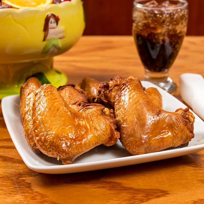 These wings didn't just fly - they soared to crispy, glazed perfection that would make Buffalo jealous.