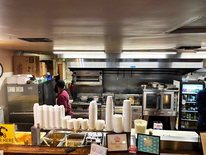 Where the magic begins&mdash;the ordering counter stands ready to make your BBQ dreams come true.