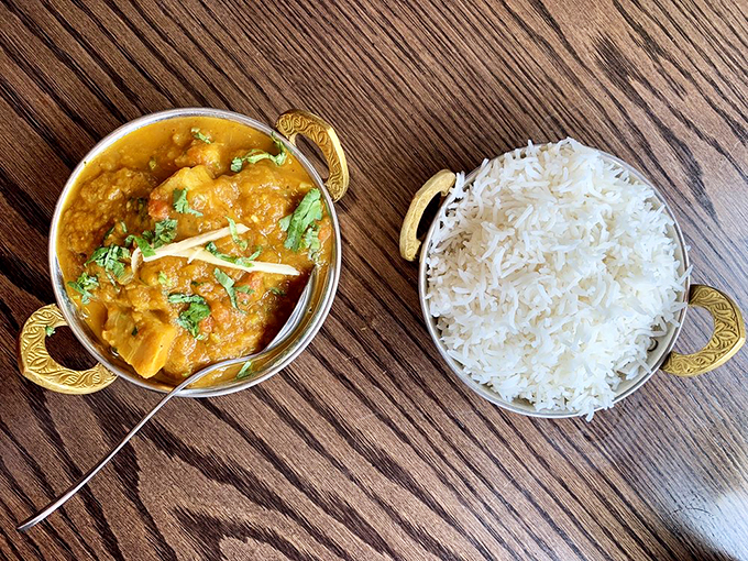 13. curry and rice