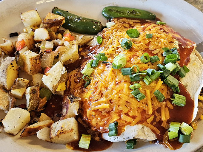 Huevos Rancheros: Where the Wild West meets South of the Border for a flavor fiesta. It's a breakfast so good, it'll have you saying "Yeehaw!" and "Ol&eacute;!" in the same breath. Photo credit: Tony M