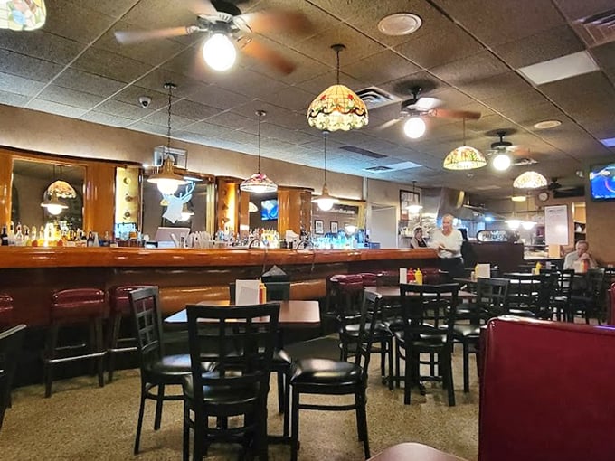 Where time stands still but hunger doesn't&mdash;classic diner ambiance meets modern-day cravings.