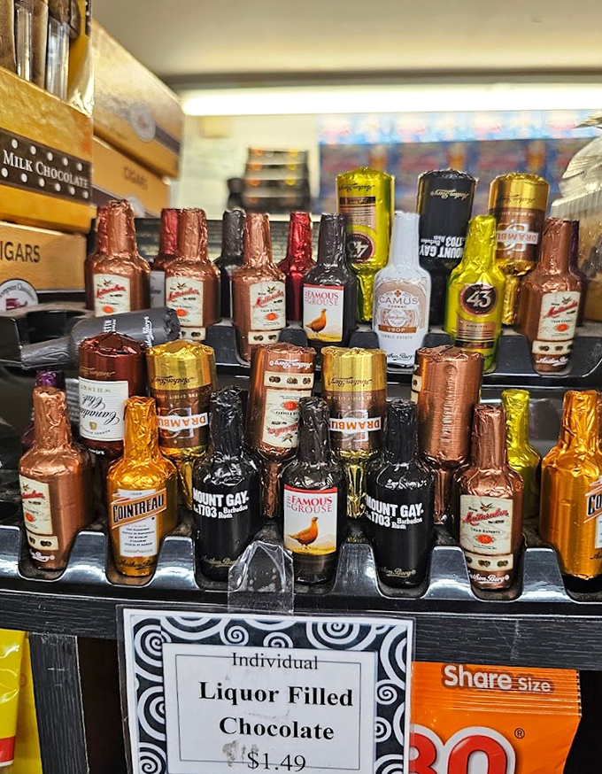 Adults-only chocolate bottles that prove sometimes the best desserts come with a little kick.