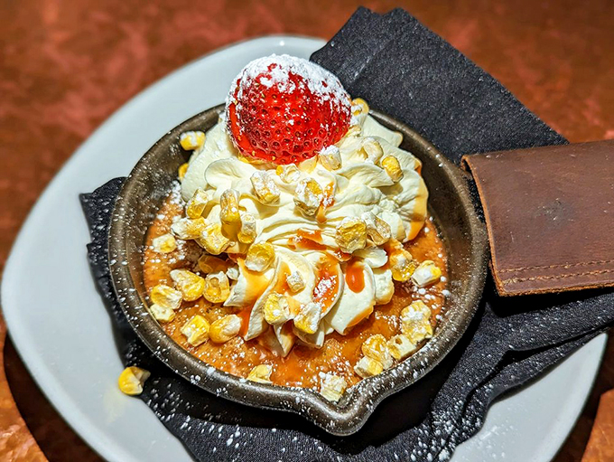 Sweet corn meets sweet dreams in this Pastel de Elote. It's like summer on a plate, with a strawberry on top!