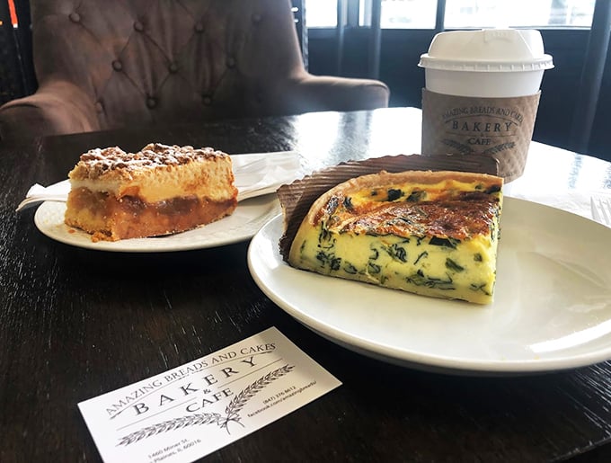 A slice of comfort that proves vegetables can be decadent when wrapped in eggs and pastry.