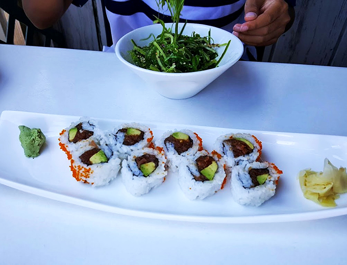 East meets Down East in these perfectly crafted rolls, proving Maine knows its way around all forms of seafood.