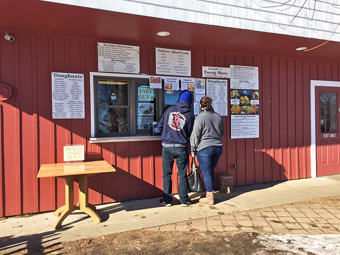 The window of wonders! Where takeout dreams come true and diet plans go to die (in the best way possible).