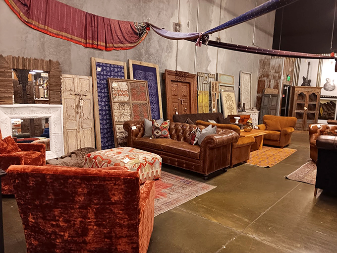 Door-mant no more! These vintage portals aren't just entrances, they're time machines to bygone eras and gateways to your next great room makeover. Photo credit: C F