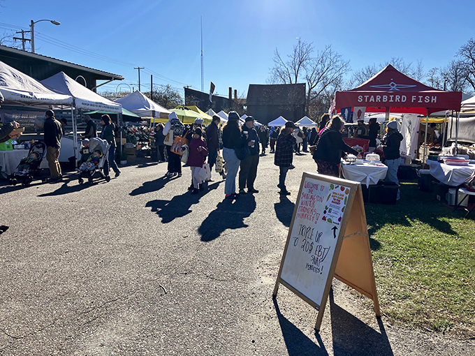 Farmers market or winter wonderland? In Burlington, it's both! Bundle up for a frosty feast of local flavors and festive cheer.