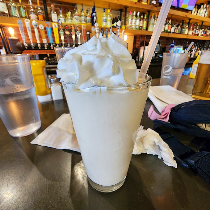 Holy creamy dreaminess! This banana pudding milkshake is what happens when dessert decides to be a drink. Straw or spoon? Your call!