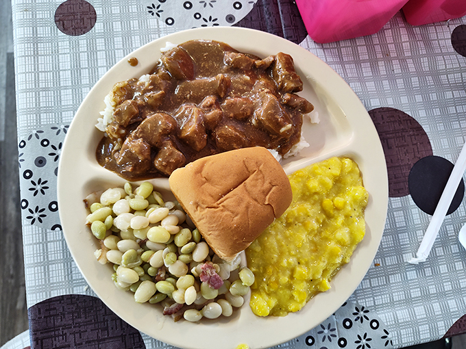 Beef tips and rice: comfort food that sticks to your ribs and your heart. It's like a warm blanket for your taste buds. Photo credit: Conrad Carriker