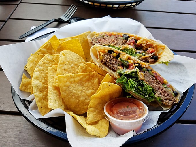 Burrito so big, it needs its own zip code. Wrapped with love and stuffed with deliciousness, it's a handheld feast.