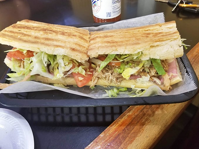 Layers of flavor so good, they should come with a warning label: "May cause spontaneous happy dances." Photo credit: Manolo Hernandez