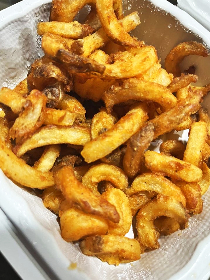 Crispy, curly, and utterly irresistible! These fries are so good, you might forget you came for breakfast.