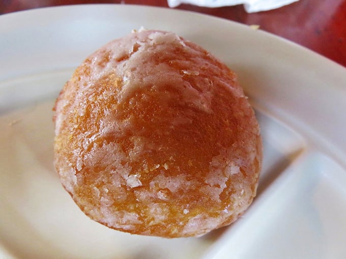 Behold, the humble donut hole's glow-up! This glazed beauty is proof that good things come in small, sugary packages.