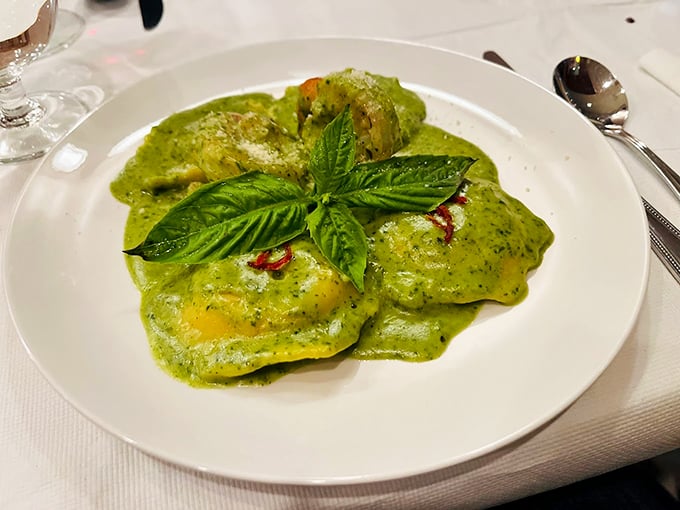 Green with envy? You will be after tasting these pesto ravioli. They're so good, even the Incredible Hulk would calm down for a plate.