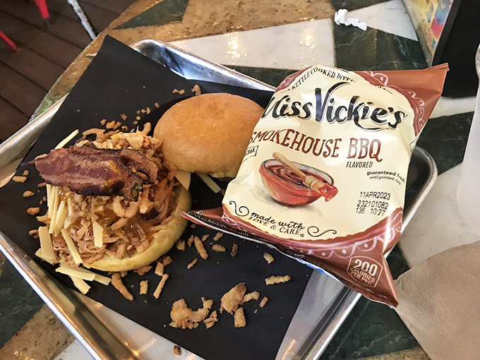 Ladies and gentlemen, the main event! This pulled pork sandwich is the heavyweight champion of comfort food.