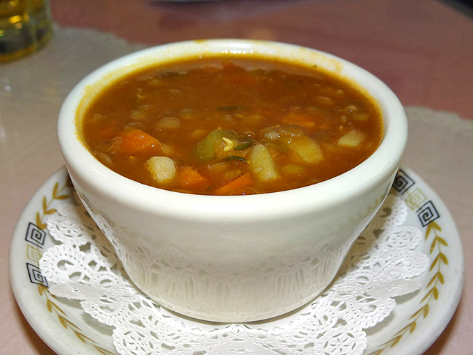 Soup that's a warm embrace in a bowl. Each spoonful is like a little vacation for your mouth. Photo credit: Naty K.