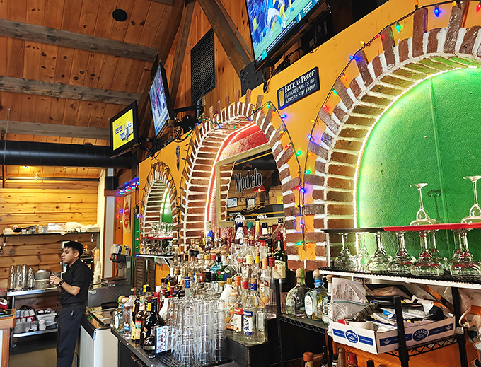 Where magic happens! These culinary wizards are turning out plates hotter than a Mexican soap opera.