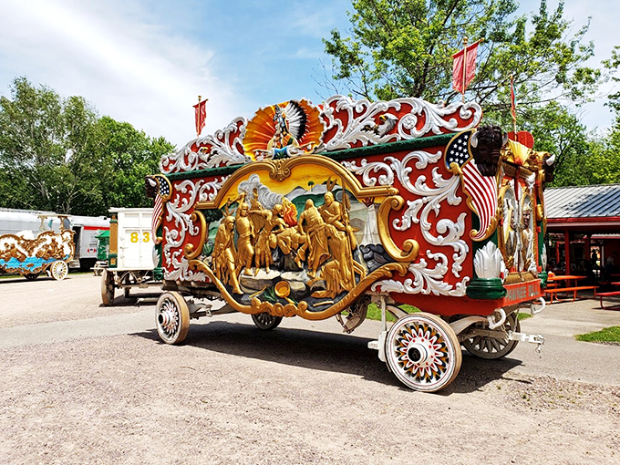 Step right up to the greatest show on Earth! This colorful caravan is a nostalgic trip down memory lane.