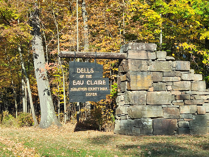 Dells of the Eau Claire: Nature's own jacuzzi. The water pressure's great, but the temperature might be a bit brisk.