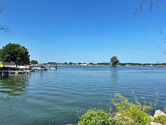 Great Lakes, great views! East Harbor offers a slice of Lake Erie paradise, complete with sandy shores.