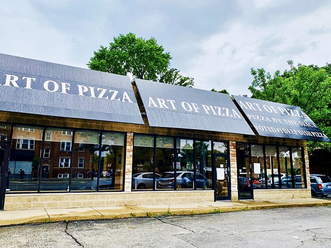 The Art of Pizza: Where the name is a promise and the storefront is refreshingly unpretentious. Prepare for a masterpiece in every slice.