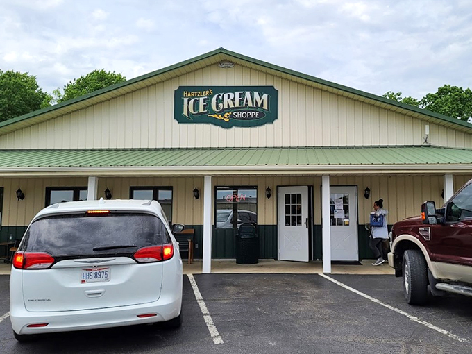 Where cows are the real MVPs. Hartzler's turns farm charm into frozen gold.