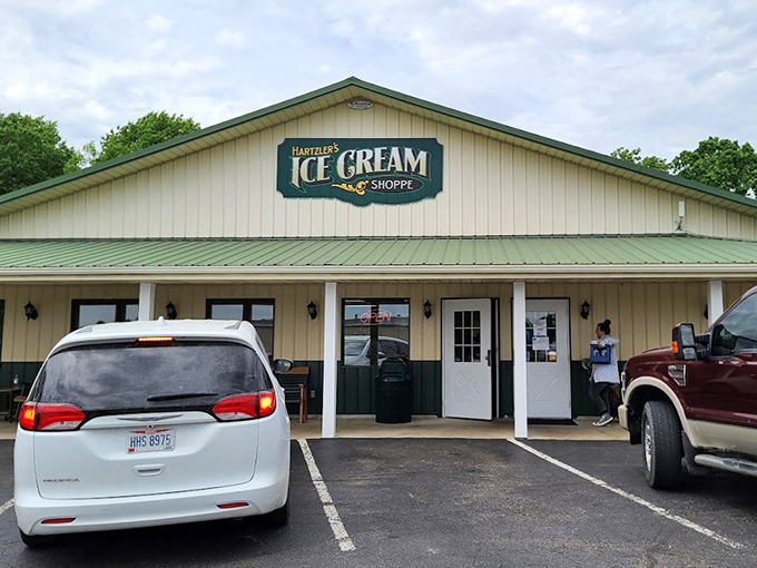 Where cows are the real MVPs. Hartzler's turns farm charm into frozen gold.