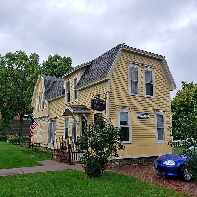 Lumber baron chic at its finest. Hixon House proves that the 1850s had some serious style game.