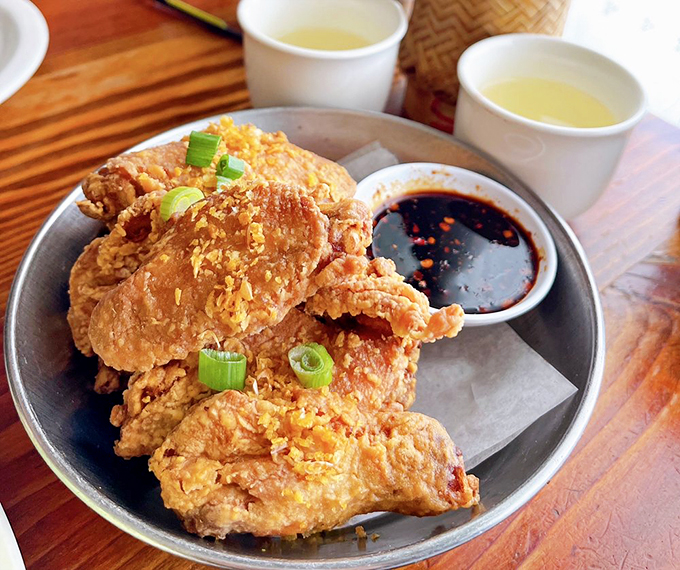 Crispy, juicy, and ready for their close-up! These wings are about to take flight... straight into your mouth.