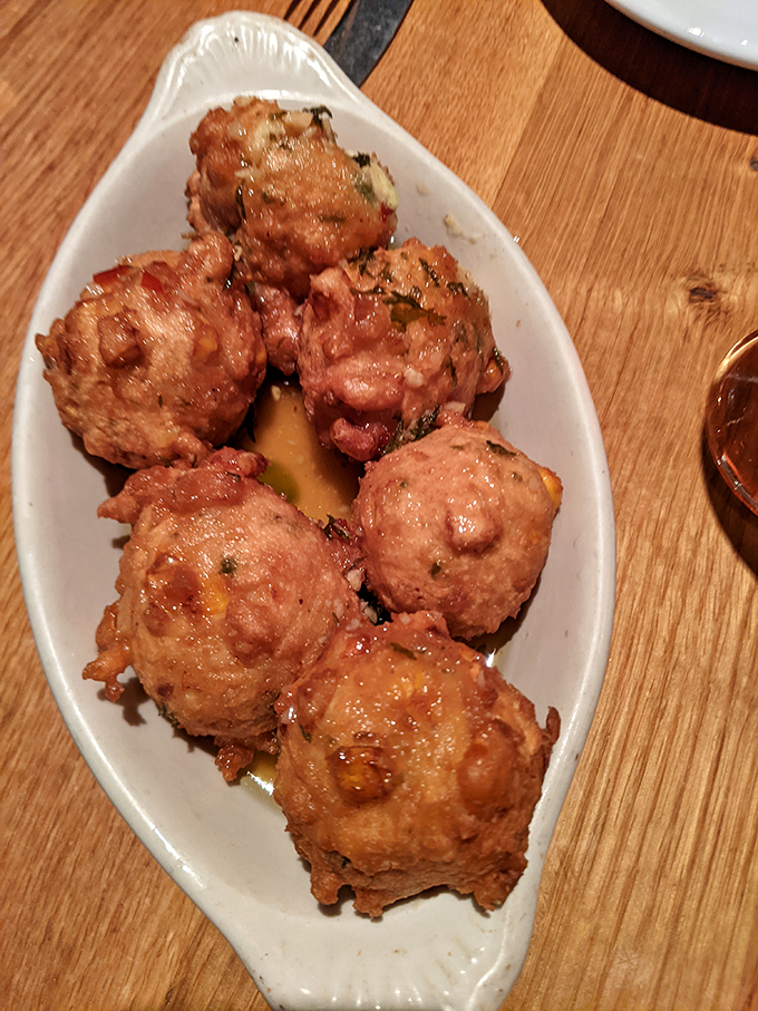 These aren't just corn fritters, they're little nuggets of happiness. One bite and you'll swear you've found the pot of gold at the end of the rainbow.