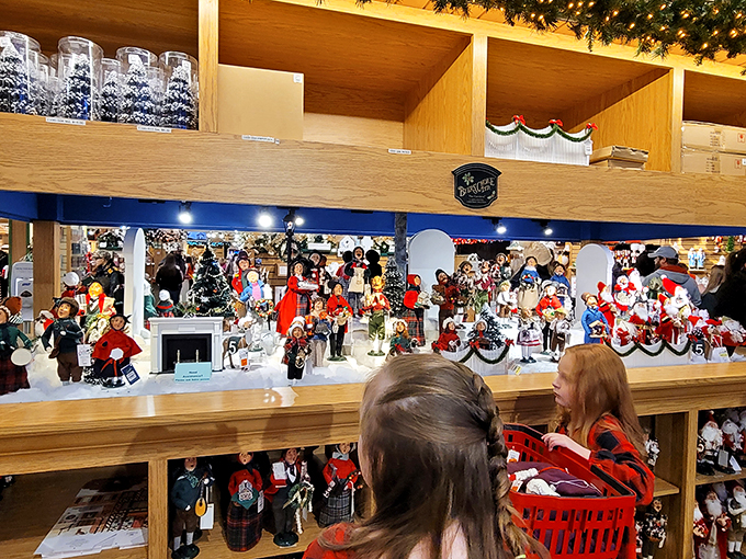 Kid in a candy store? Try kids in a Christmas wonderland! These little elves-in-training are living every child's holiday dream.