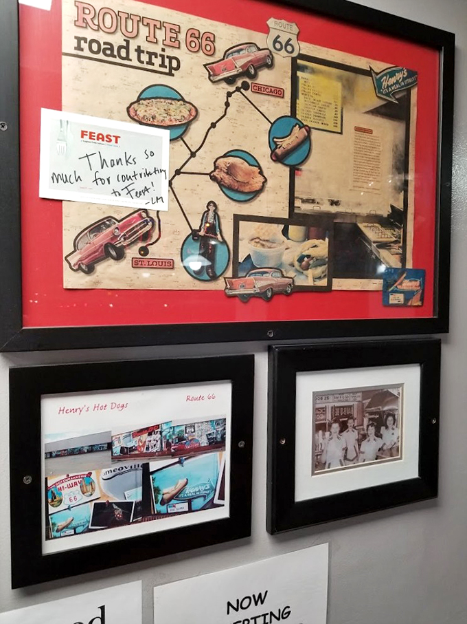 A wall of fame that's more delicious than Hollywood's. Each picture tells a story&hellip; of satisfied taste buds.