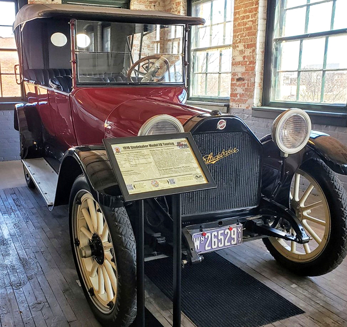 The 1916 Studebaker: When cars were more dapper than the people driving them. It's the automotive equivalent of a well-tailored suit.