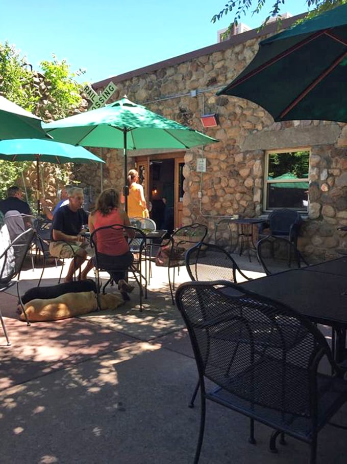 Outdoor bliss! This patio is where sunshine meets good times, sprinkled with a dash of "I could sit here all day" magic. Photo credit: Photo credit: Adrienne F.